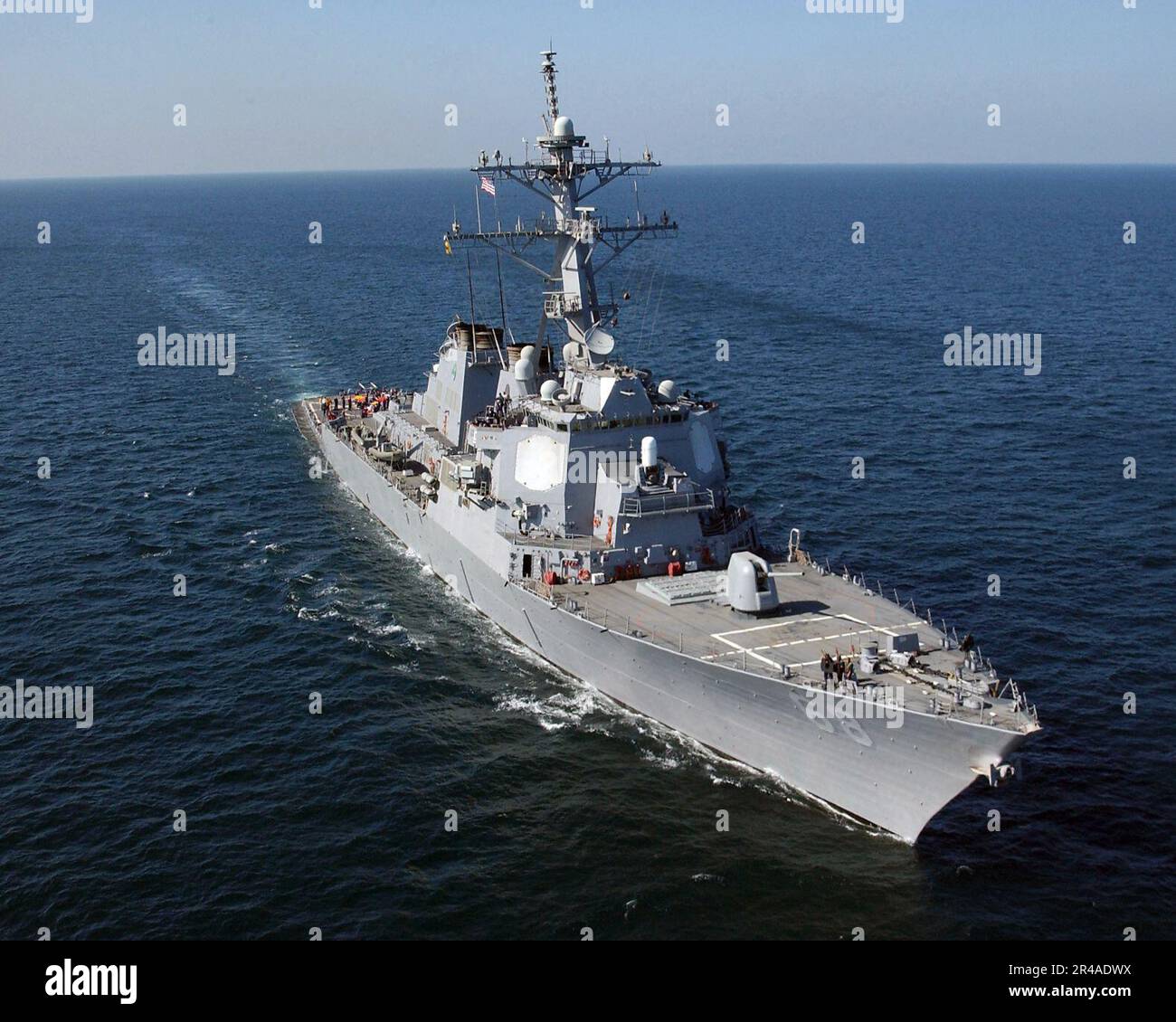 US Navy The guided missile destroyer USS The Sullivans (DDG 68) patrols ...