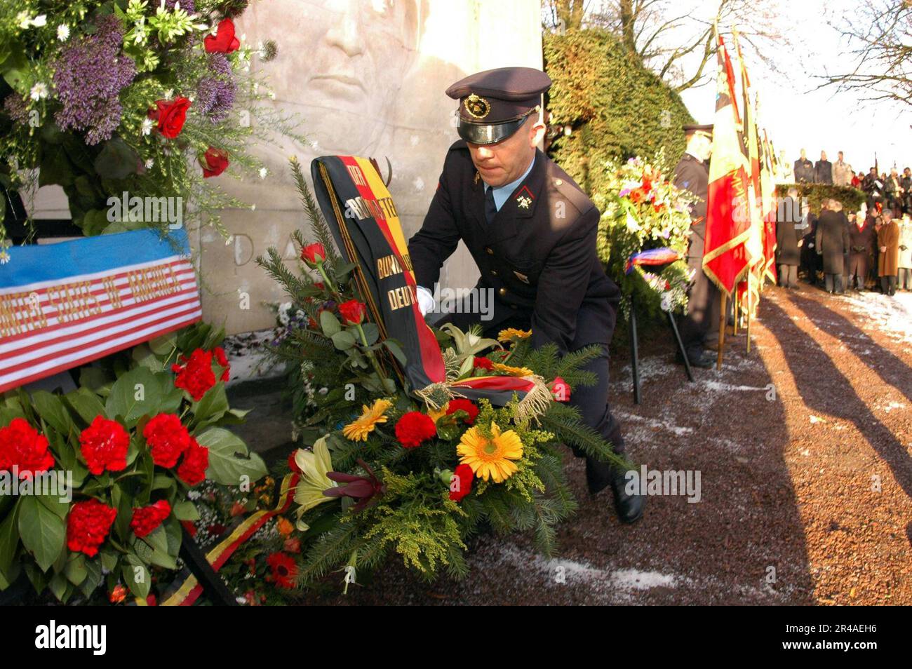 US Navy U.S. Military and Foreign Service representatives from several ...