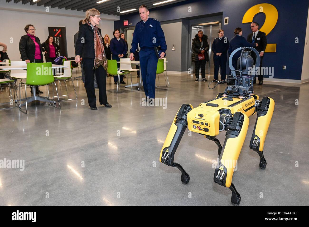 Lt. Gen. Shaun Q. Morris, center, Air Force Life Cycle Management ...