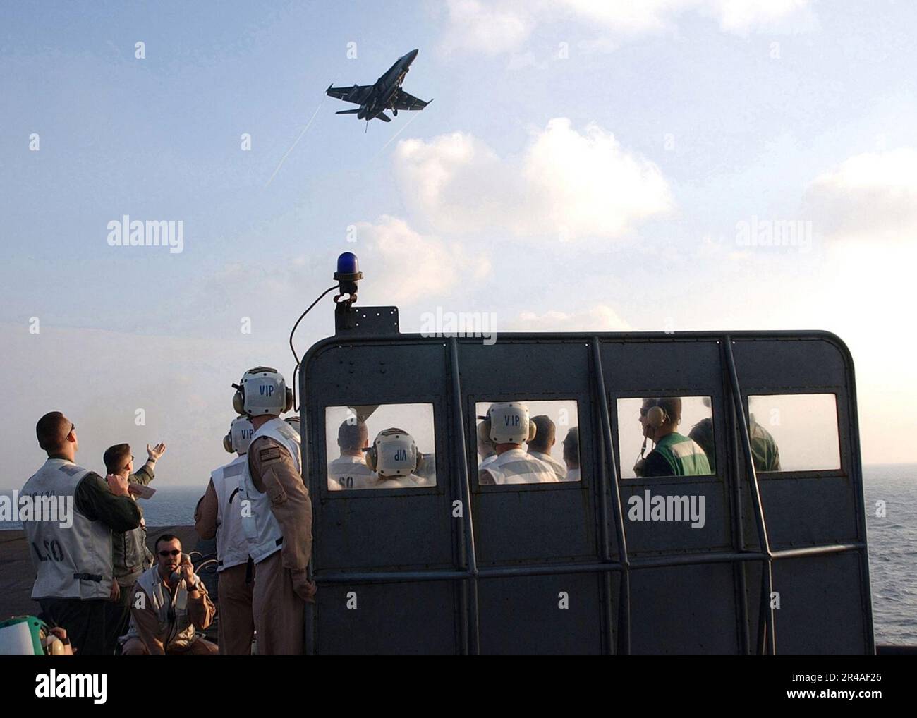 Landing signal officer lso hi-res stock photography and images - Alamy