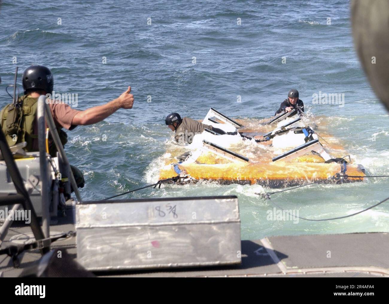 US Navy Sailors assigned to Naval Amphibious Base Little Creek's ...