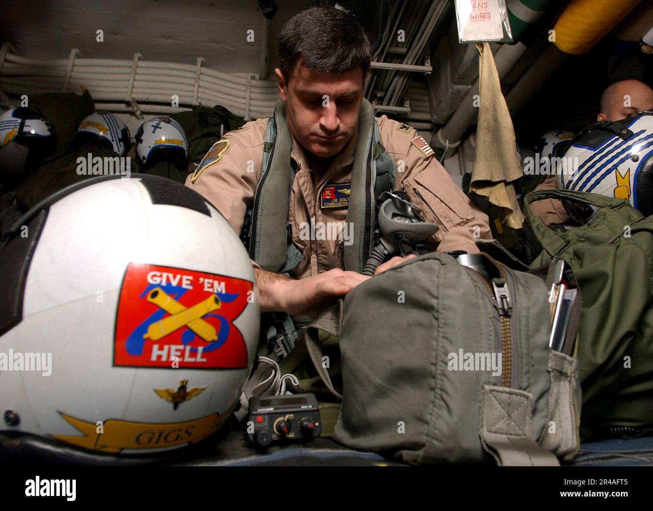 US Navy Commanding Officer USS Harry S. Truman (CVN 75 Stock Photo - Alamy