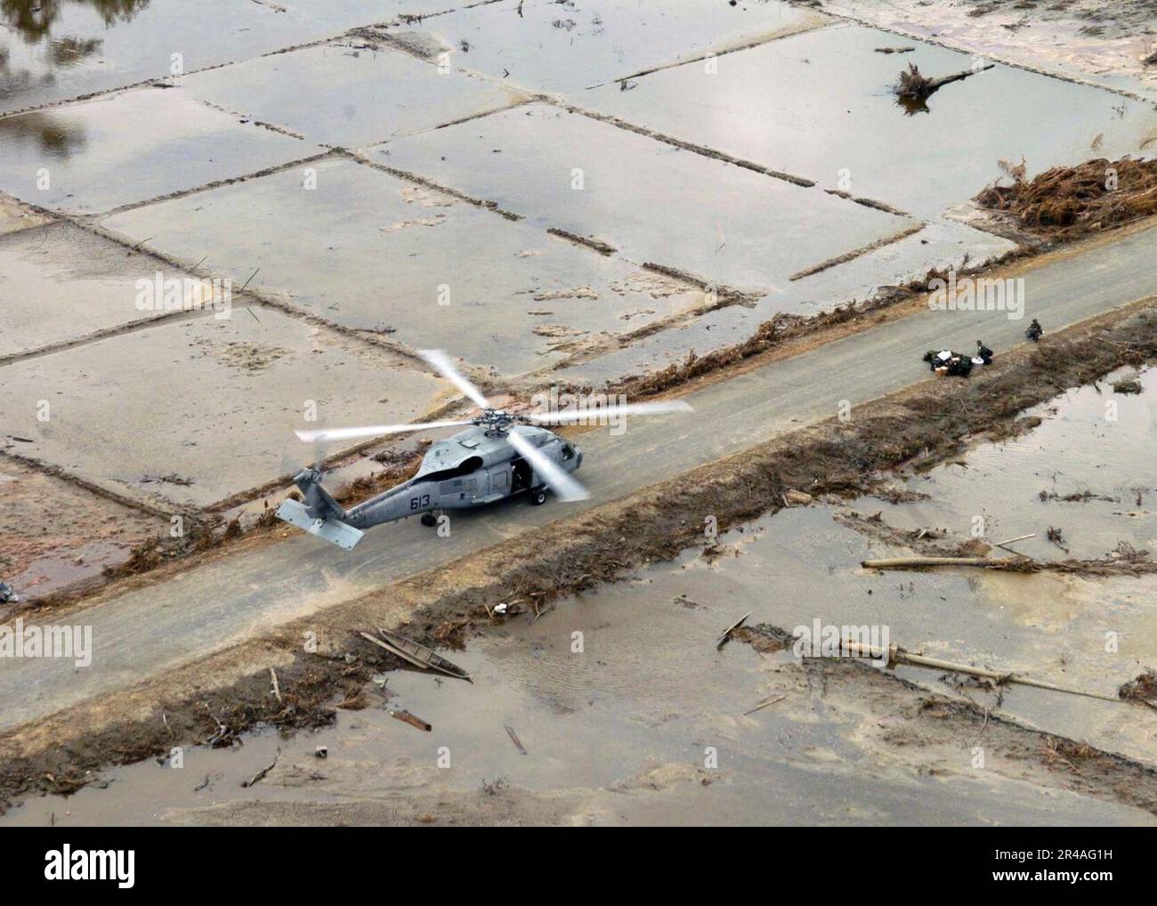 US Navy An SH-60F Seahawk Helicopter assigned to Helicopter Anti ...