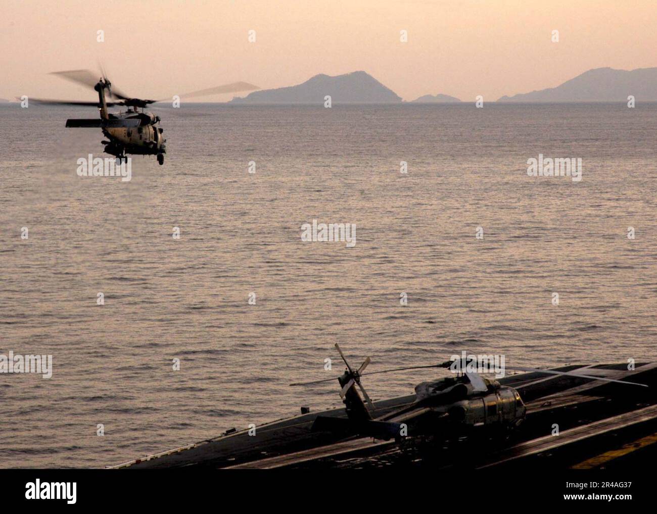 US Navy Helicopters from Helicopter Anti-Submarine Squadron Two (HS-2 ...