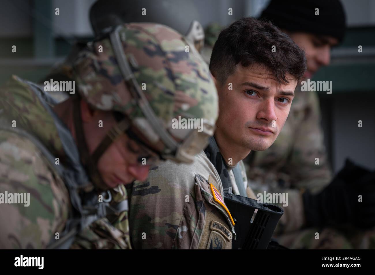 U.S. Army Spc. Isaac Eriksen, an infantryman assigned to the 1st ...