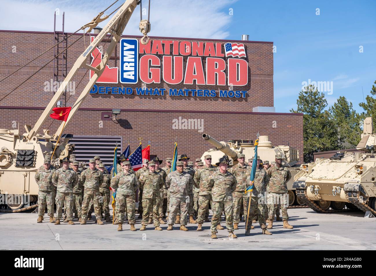 The 204th Regional Training Institute conducts a change of command ...