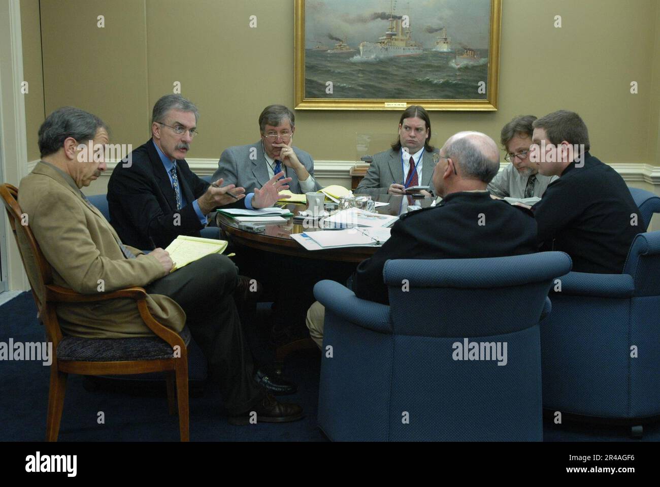 US Navy Members of the media spend time with Stock Photo - Alamy