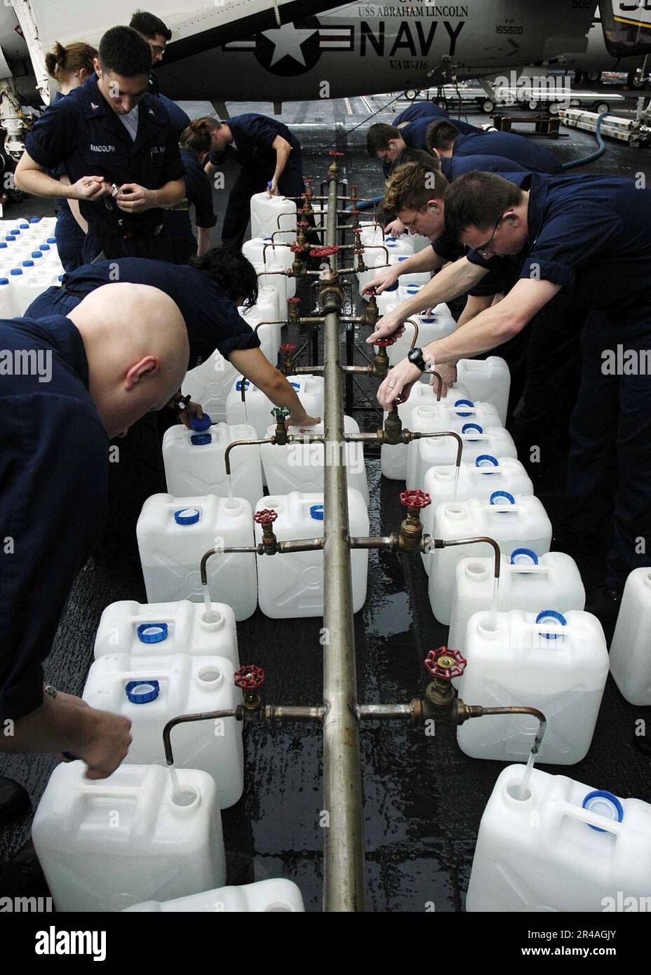 US Navy Sailor's assigned to the Reactor Department and Repair Division ...