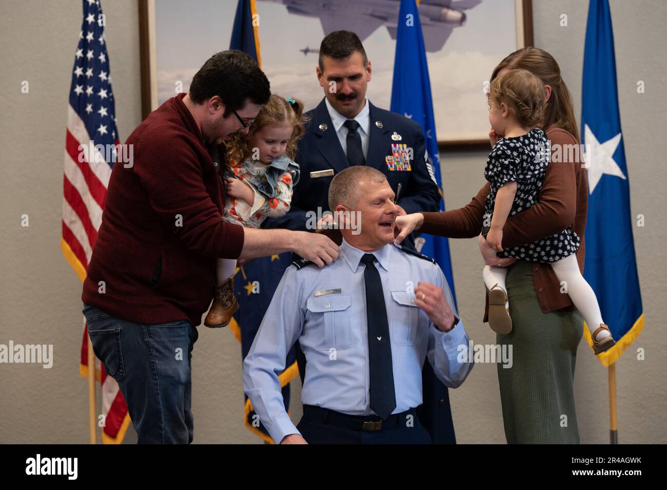 Family of U.S. Air Force Brig. Gen. Mark Miller, Chief of Staff ...