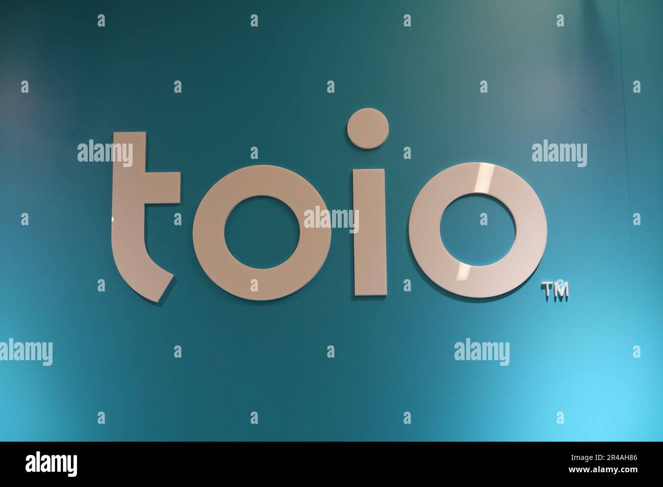 SHANGHAI, CHINA - MAY 26, 2023 - The exhibition area of sony children's ...