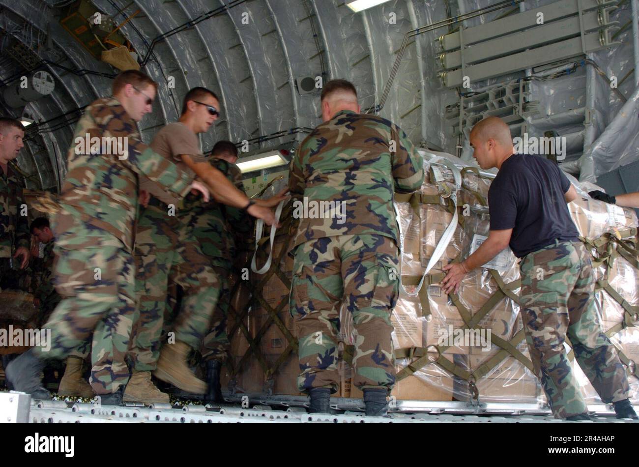 US Navy Seabees assigned to Naval Mobile Construction Battalion Seven ...