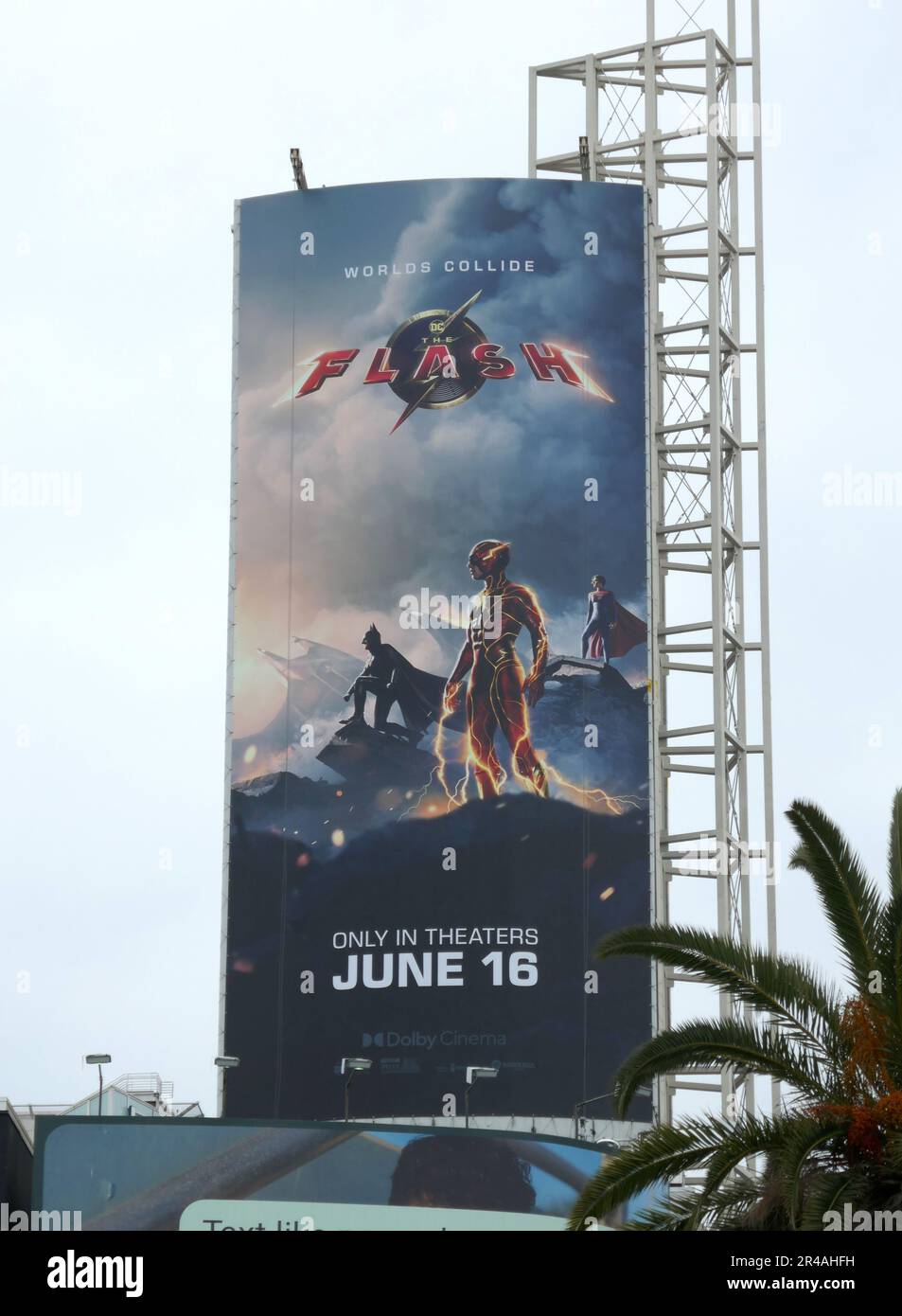 Los Angeles, California, USA 26th May 2023 The Flash Billboard on ...