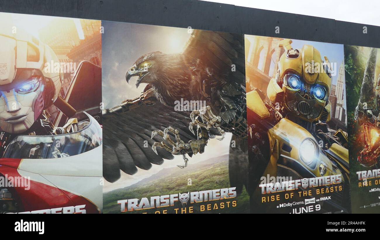 Los Angeles, California, USA 26th May 2023 Transformers Rise of the ...