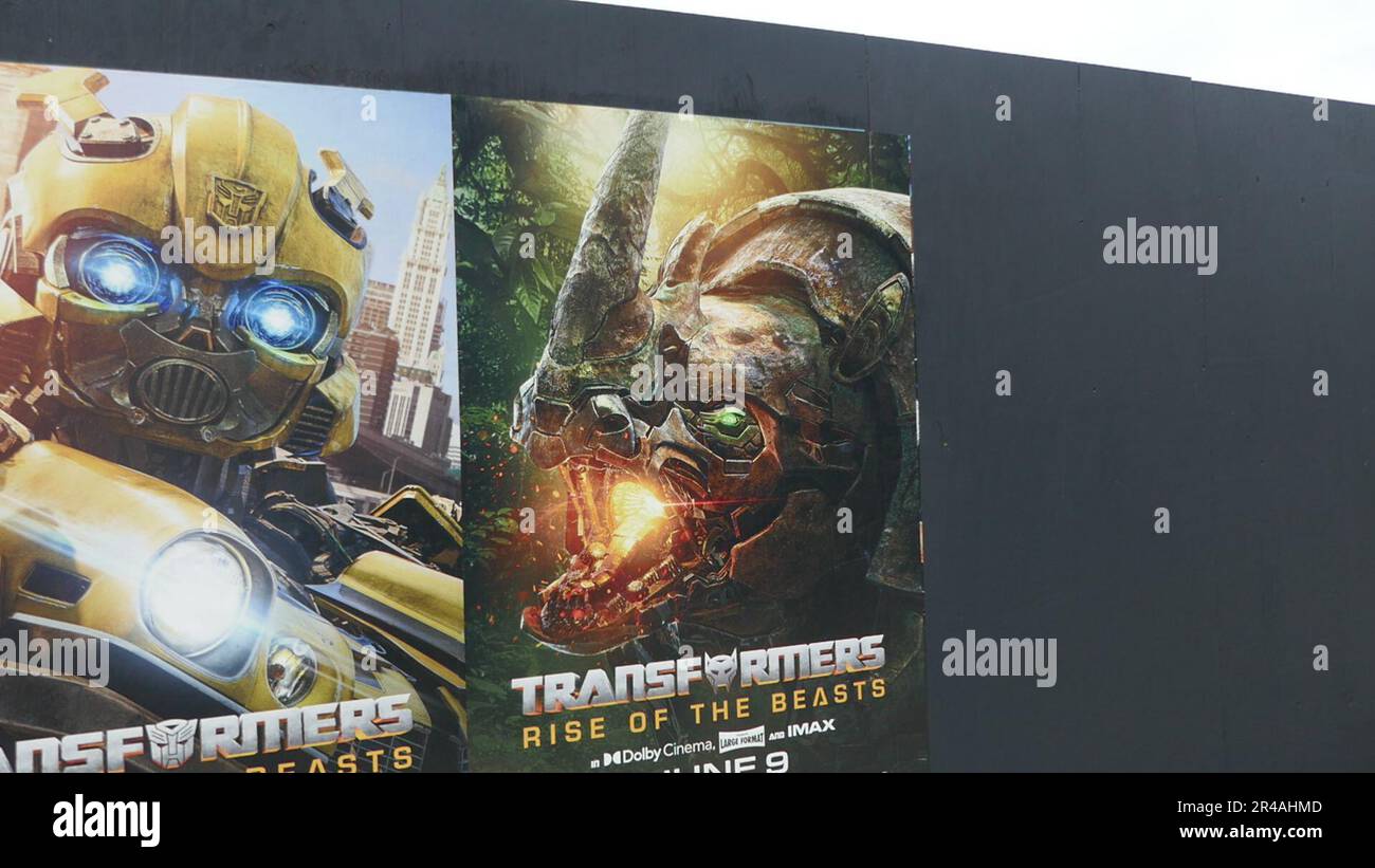 Los Angeles, California, USA 26th May 2023 Transformers Rise of the ...