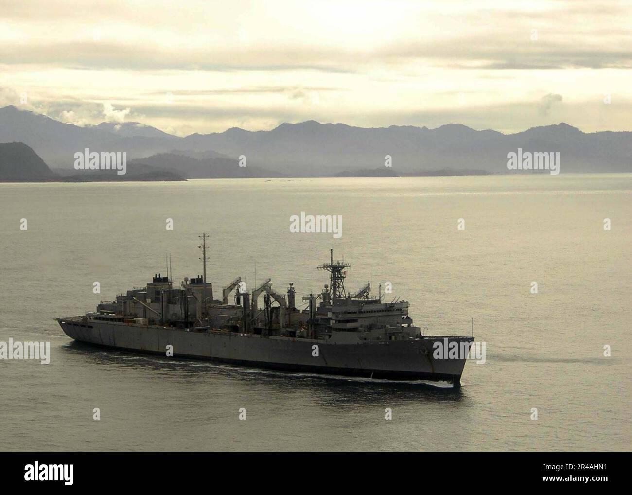 US Navy The Military Sealift Command (MSC) fast combat support ship ...