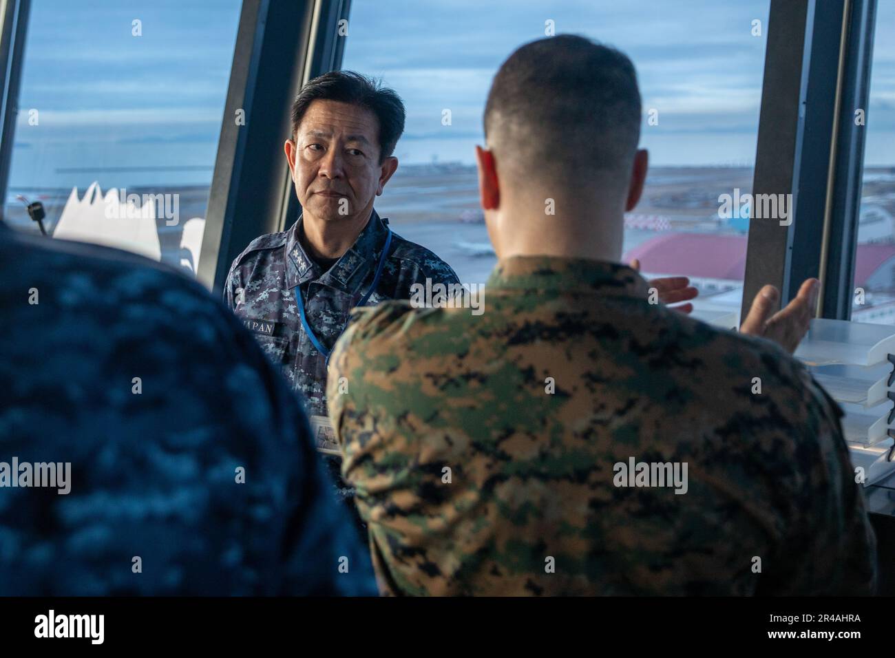 Japan Maritime Self-Defense Force (JMSDF) Vice Adm. Akira Saito, the ...