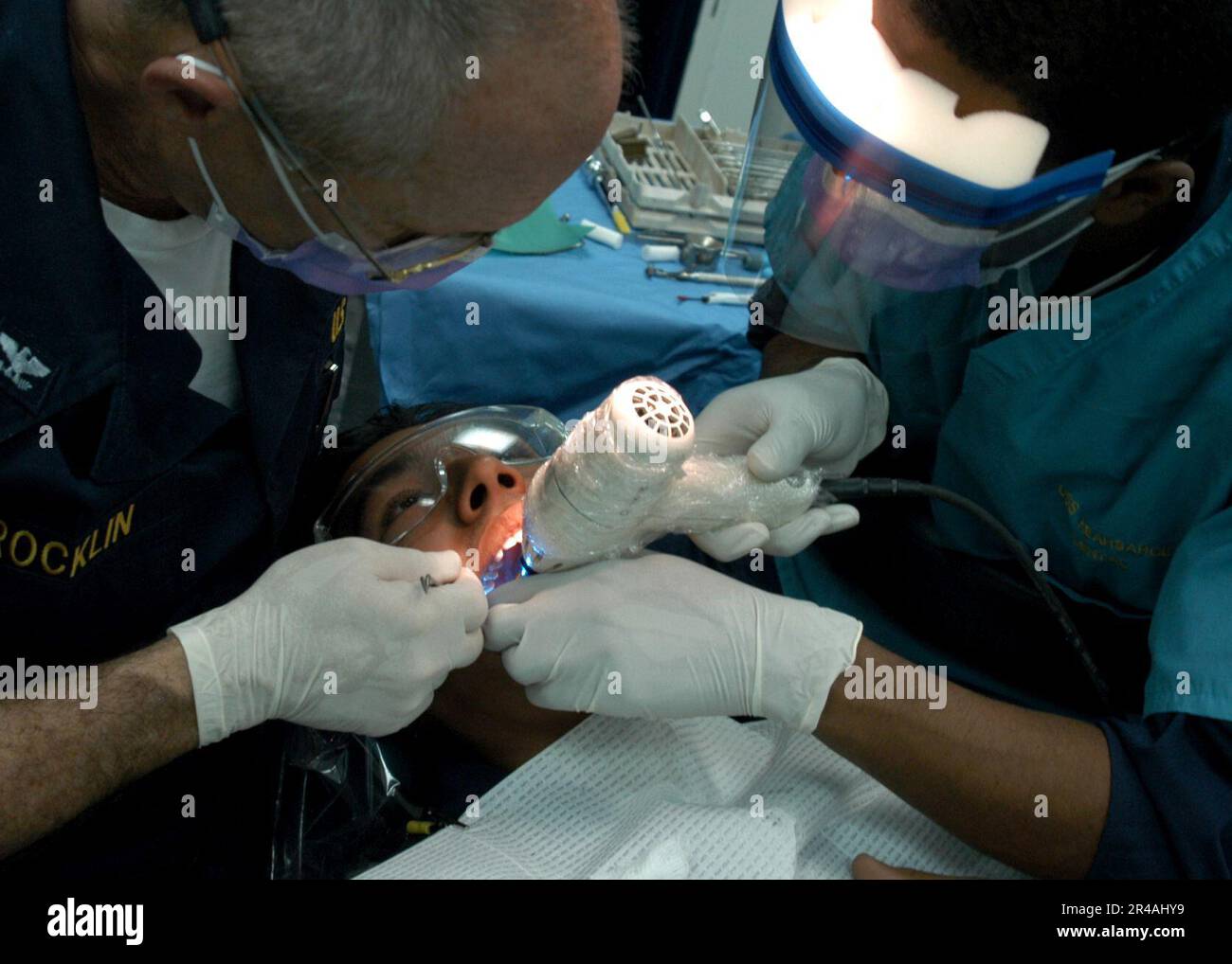 US Navy Dental Technician Stock Photo - Alamy