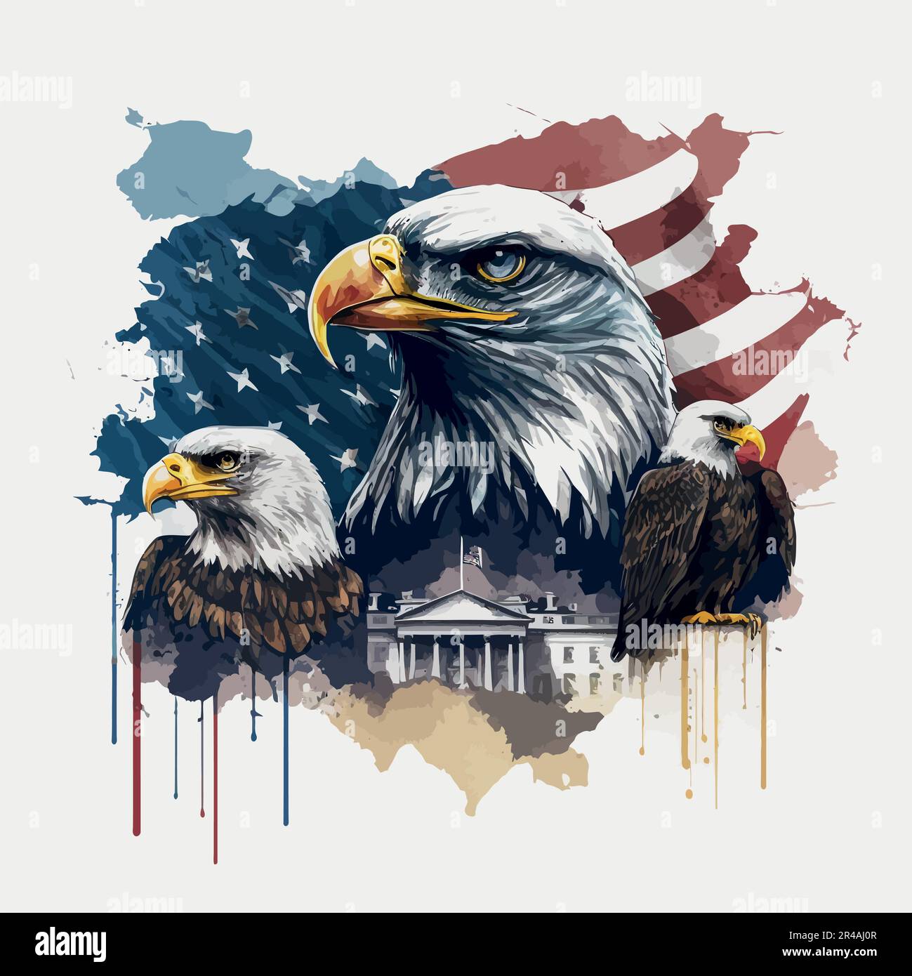 War eagles Stock Vector Images - Alamy