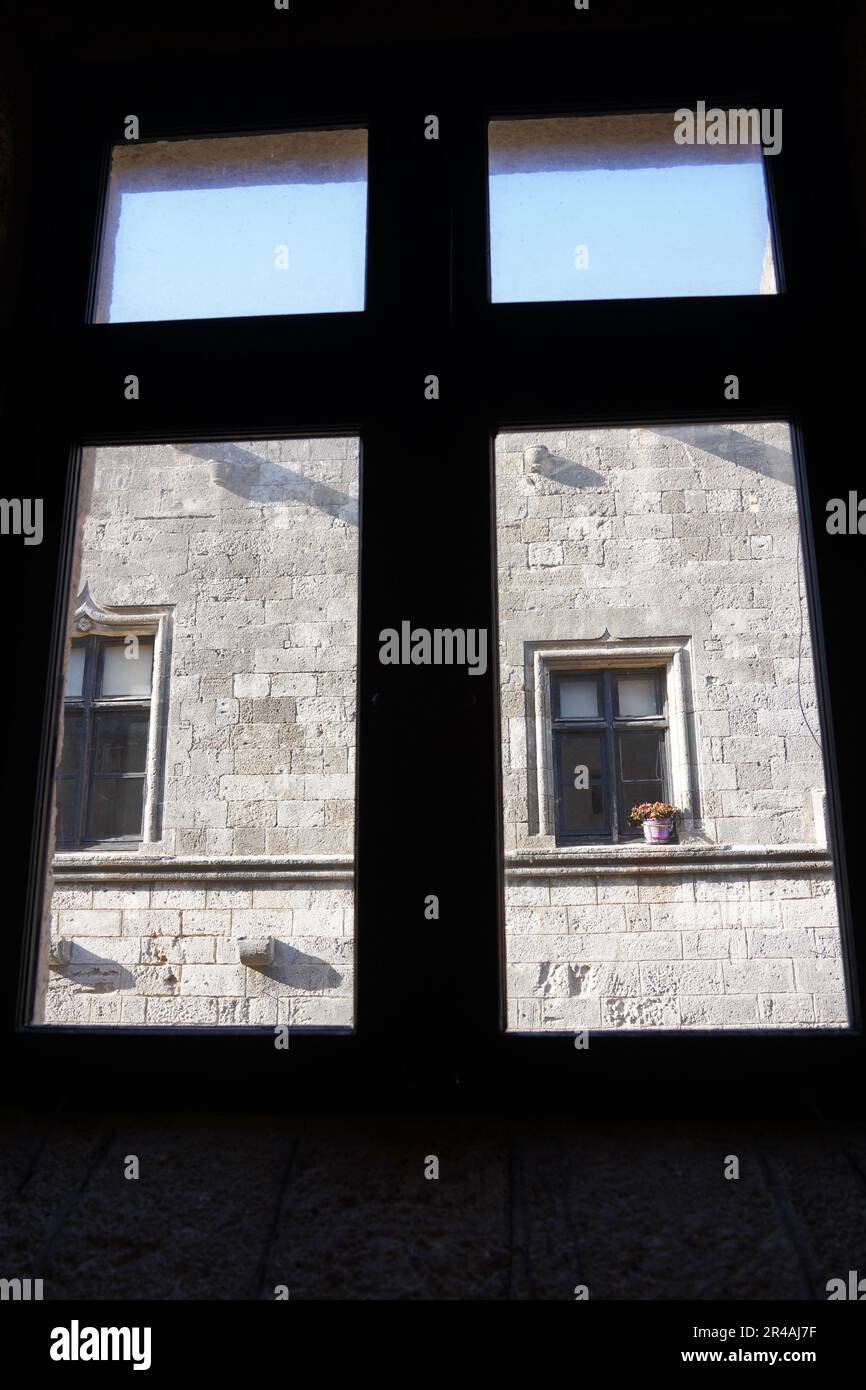 The medieval building 14th-century Hospital of the Knights of Saint ...