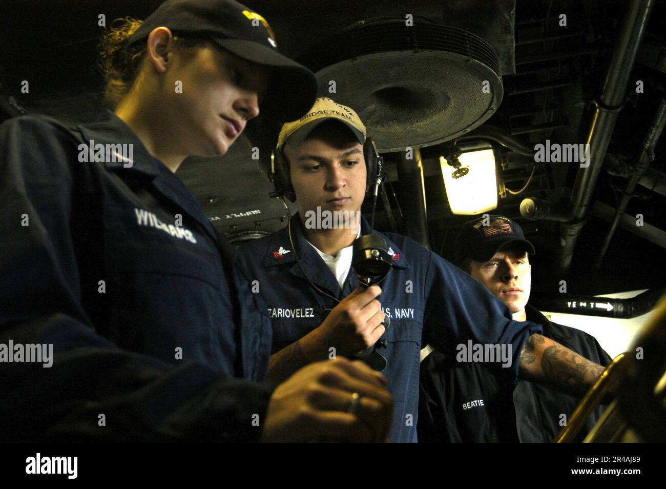 US Navy Quartermaster Stock Photo - Alamy