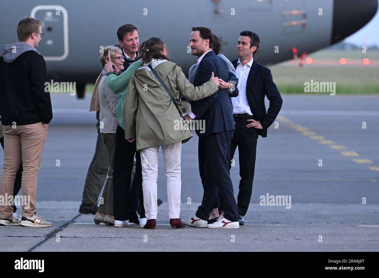 Melsbroek, Belgium. 26th May, 2023. Olivier Vandecasteele pictured ...