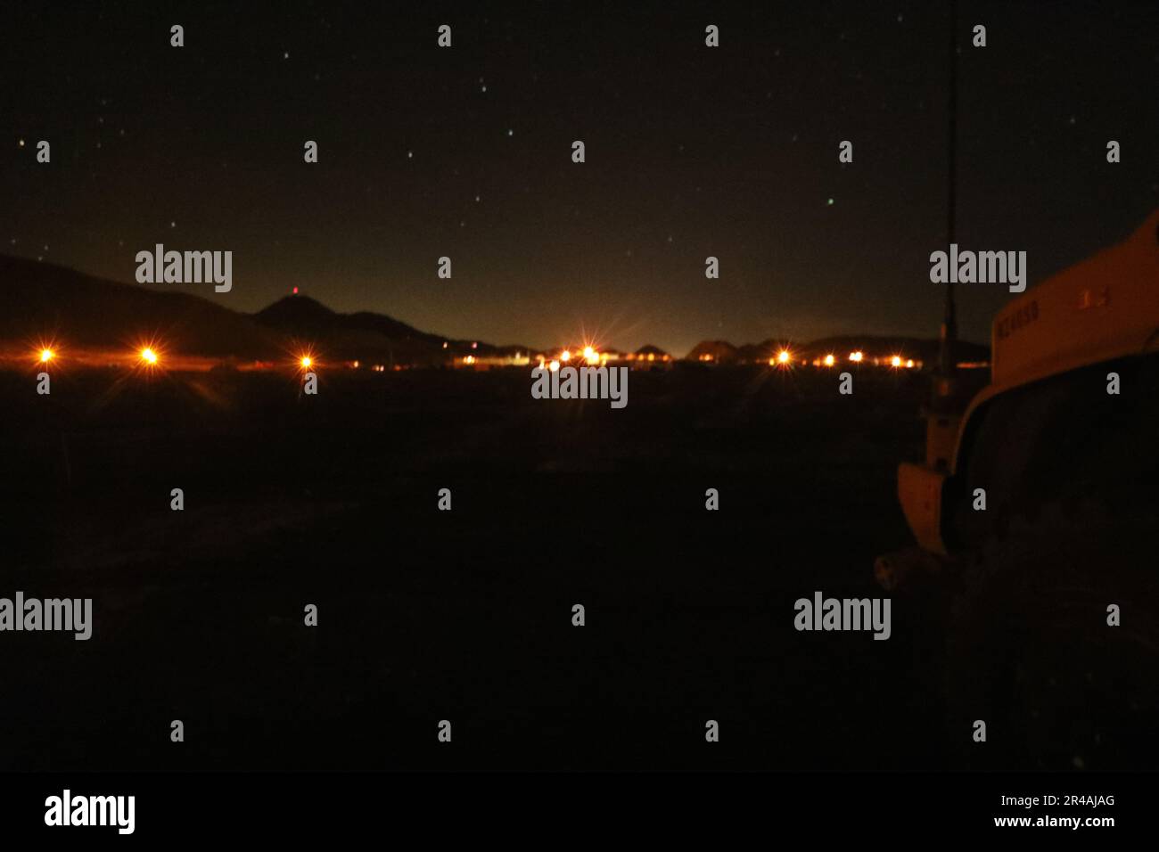 A multiple integrated laser engagement system lights up the night ...
