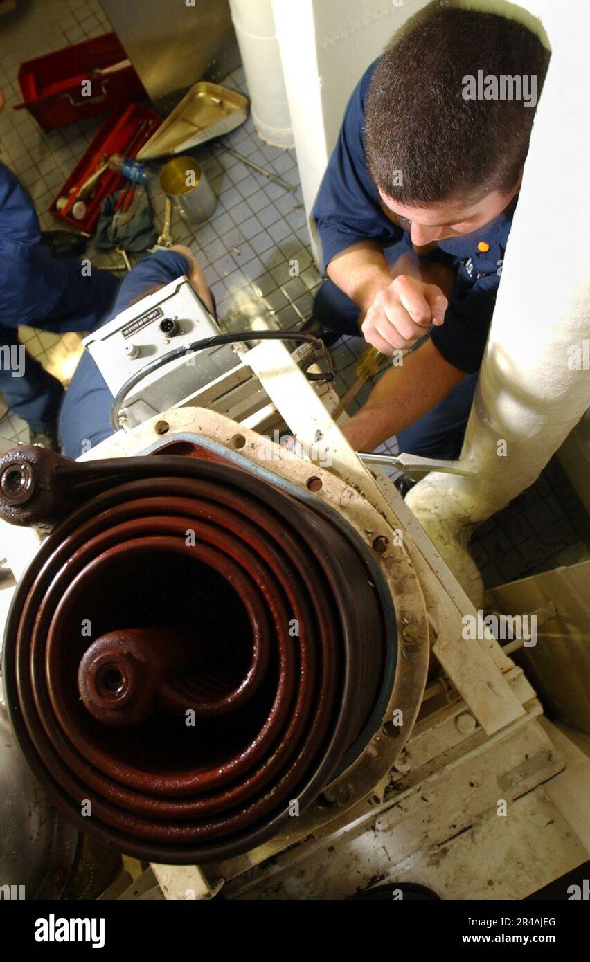 US Navy Machinist's Mate Stock Photo - Alamy