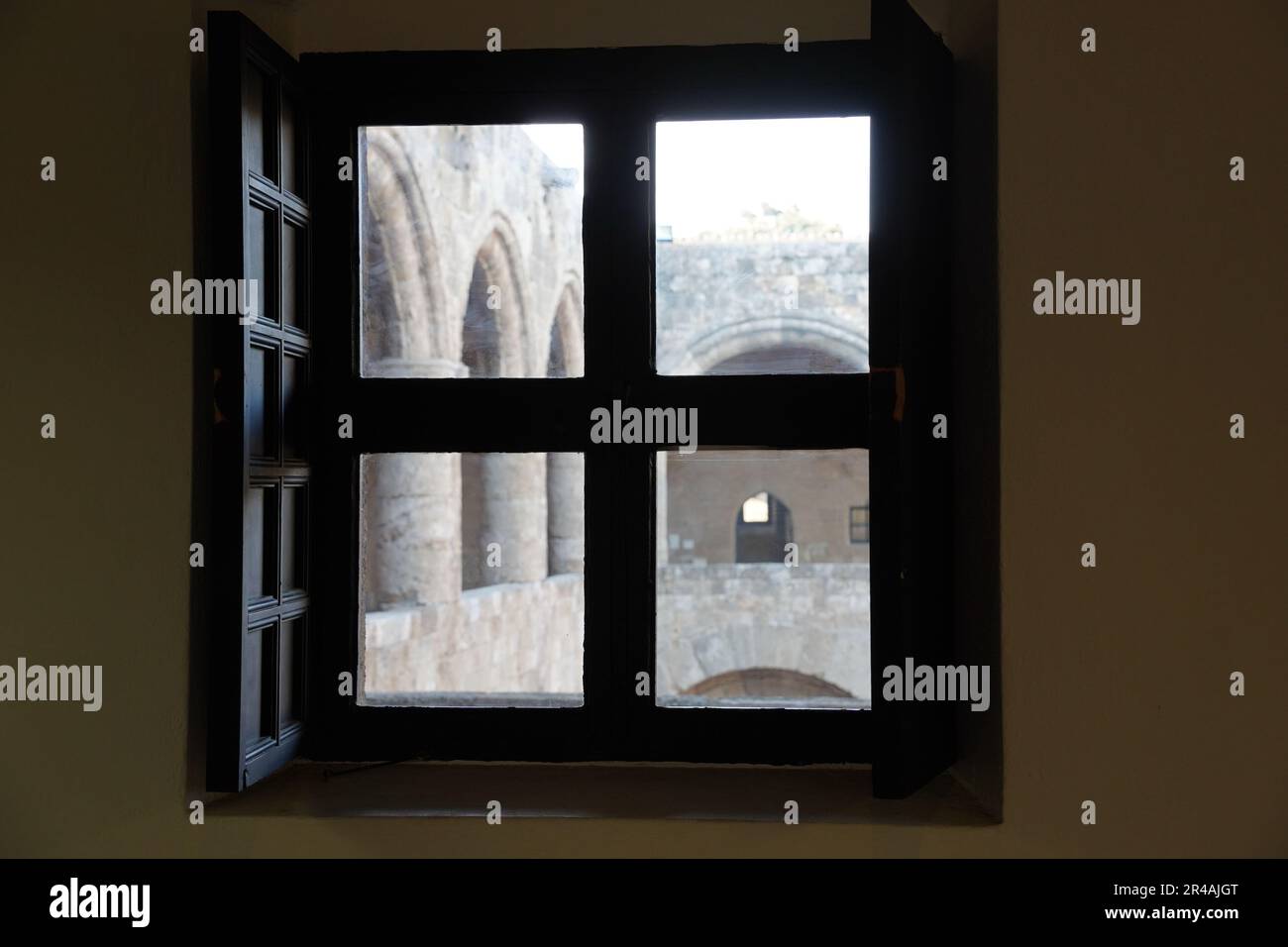 The medieval building 14th-century Hospital of the Knights of Saint ...