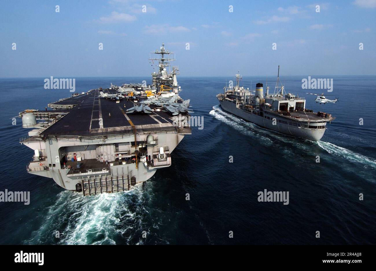 US Navy The Nimitz-class aircraft carrier USS Harry S. Truman (CVN 75 ...