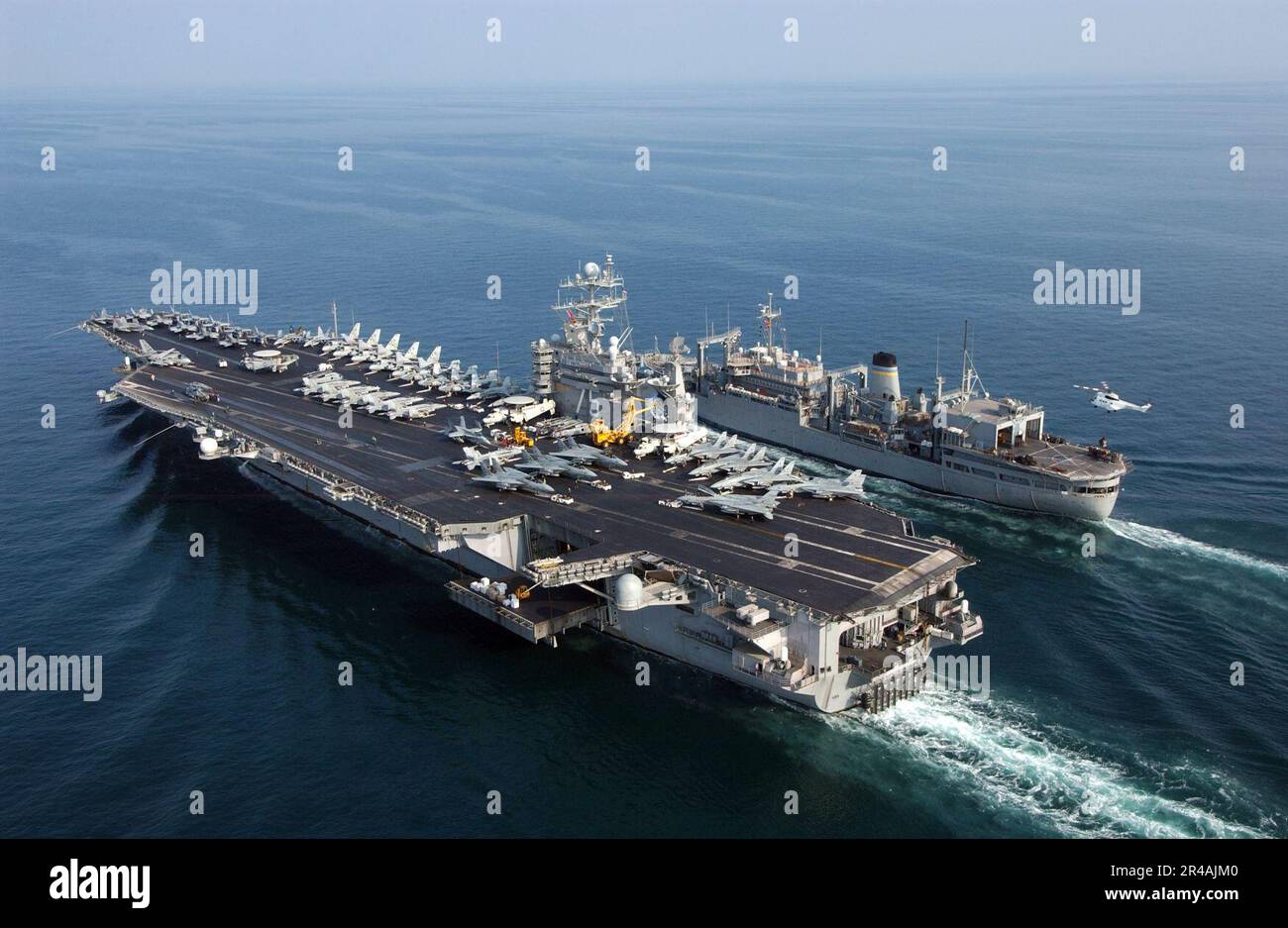 US Navy The Nimitz-class aircraft carrier USS Harry S. Truman (CVN 75 ...
