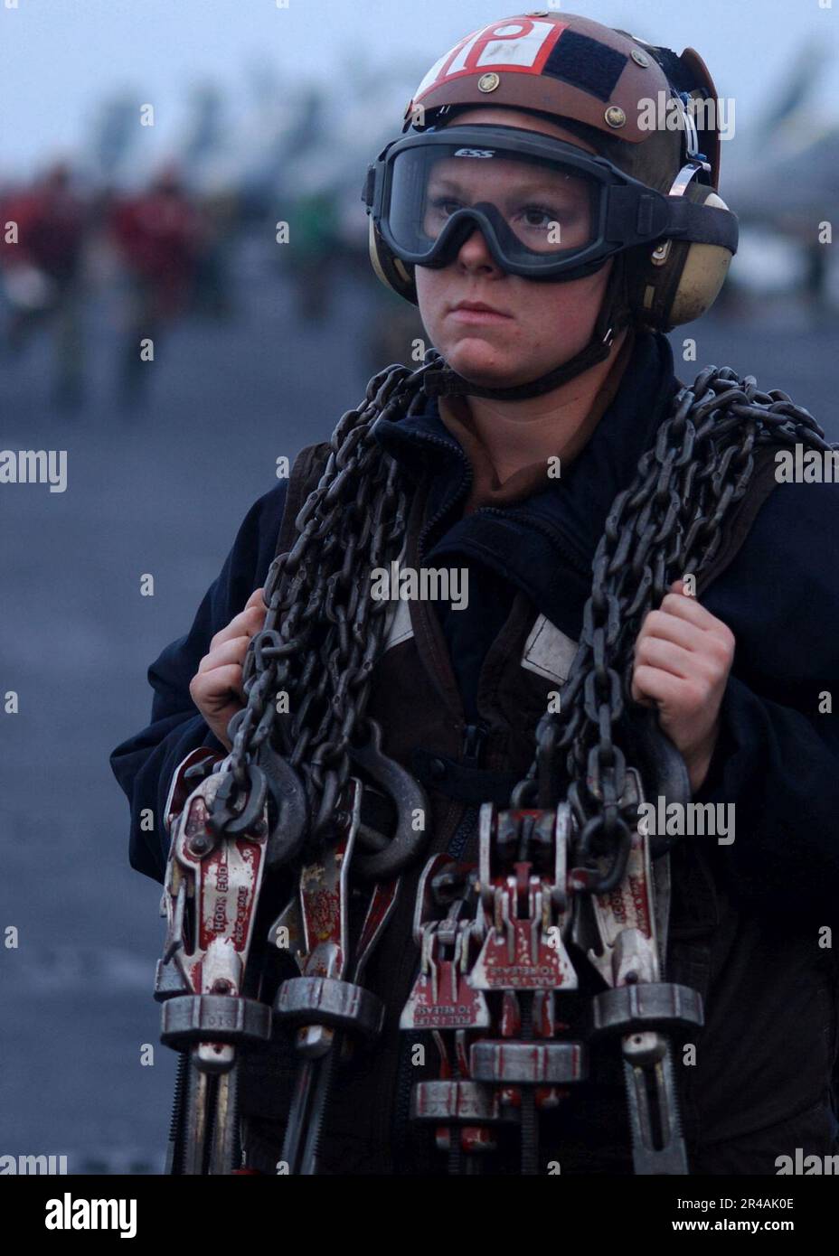 US Navy Plane captain Stock Photo - Alamy
