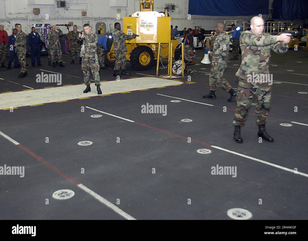 US Navy Members of Mobile Security Detachment Two Three (MSD-23 ...