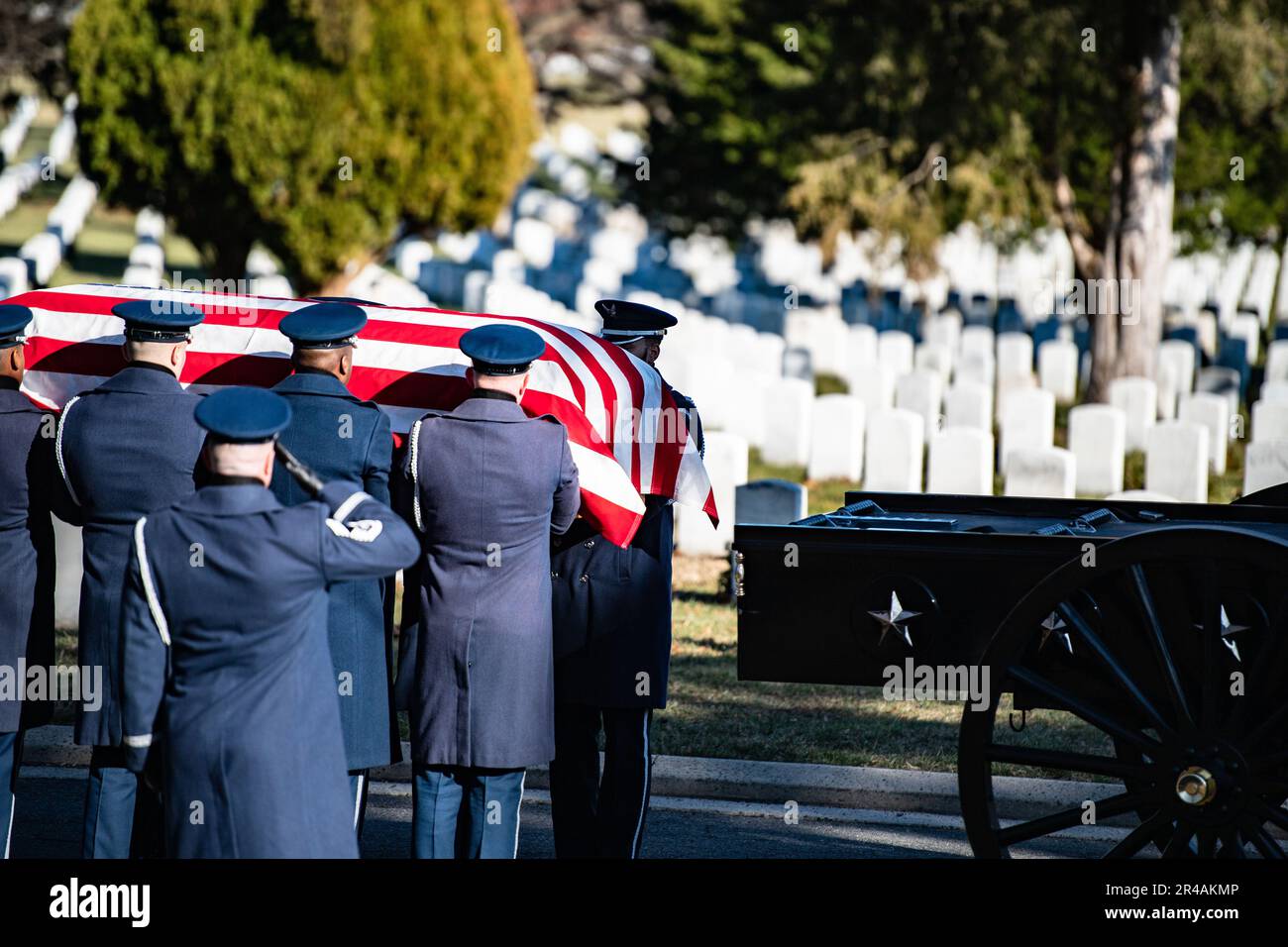 The U.S. Air Force Honor Guard, the U.S. Air Force Ceremonial Brass ...