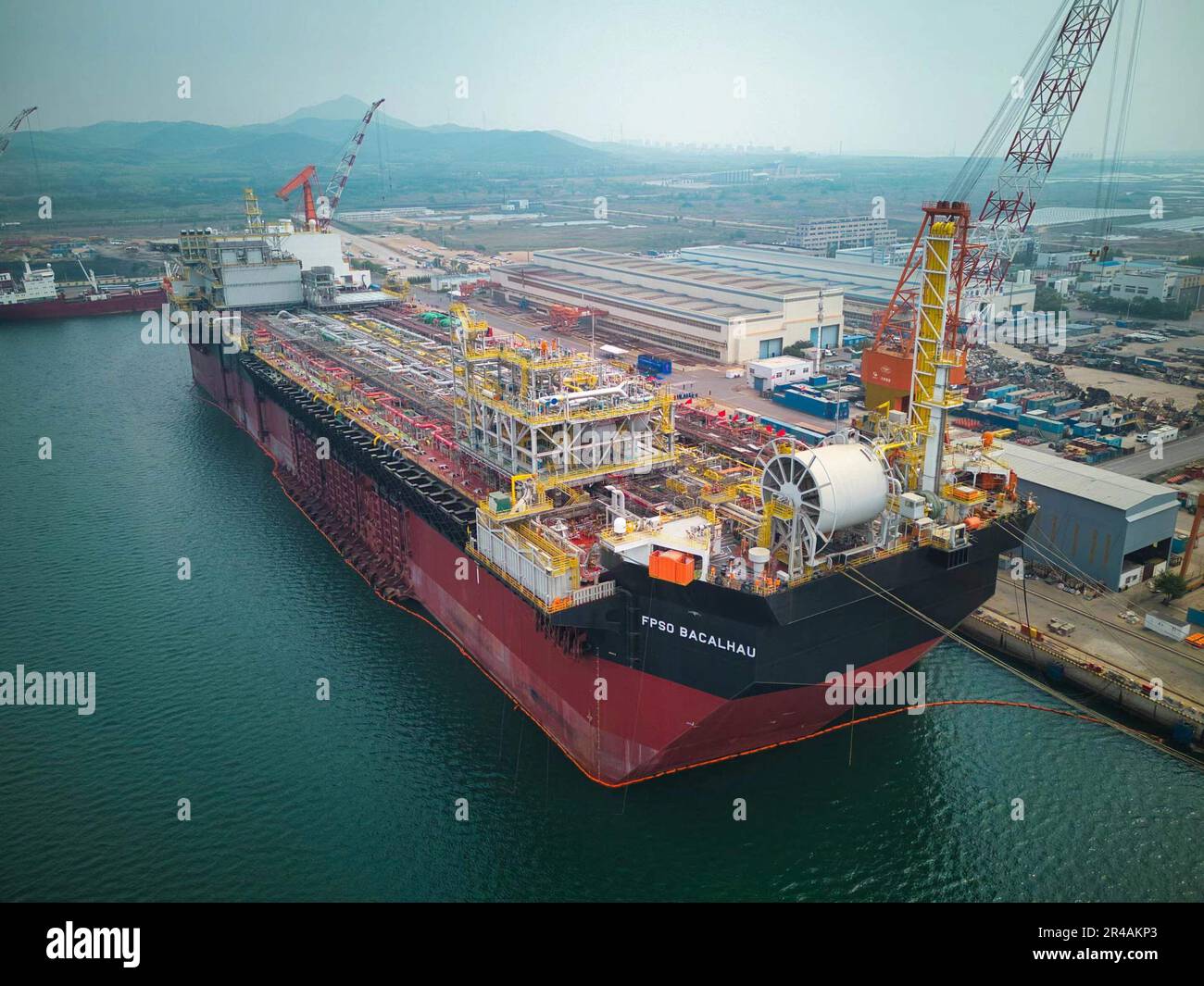 Dalian. 27th May, 2023. This aerial photo taken on May 26, 2023 shows ...