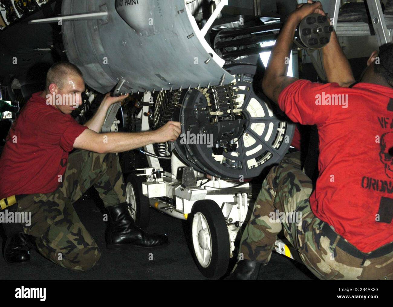 US Navy Aviation Ordnanceman Stock Photo - Alamy