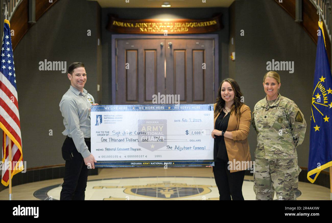 Indiana Army National Guard Sgt. 1st Class Taylor Wiseman, senior ...