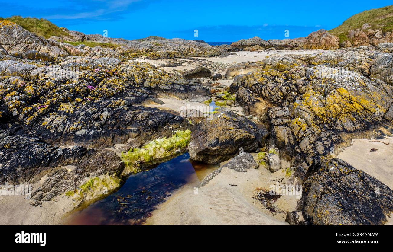 Scottish island beach hi-res stock photography and images - Alamy