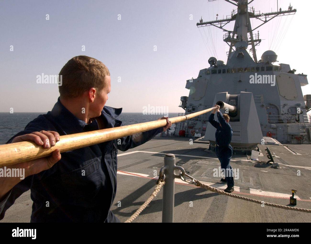 US Navy Gunner's Mate Stock Photo - Alamy