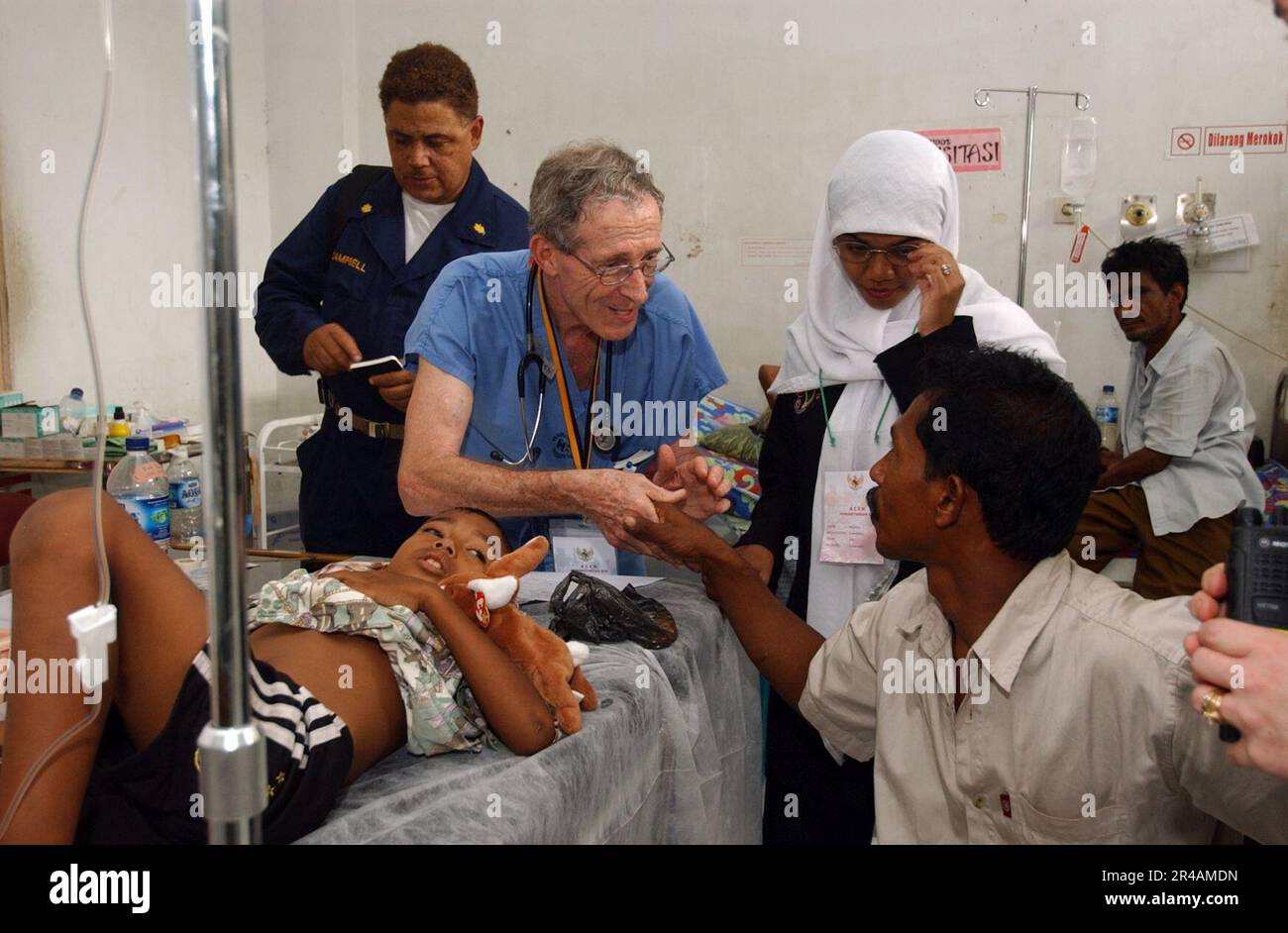US Navy Dr. Scott Ferris, M.D., of the International Medical Corps (IMC ...