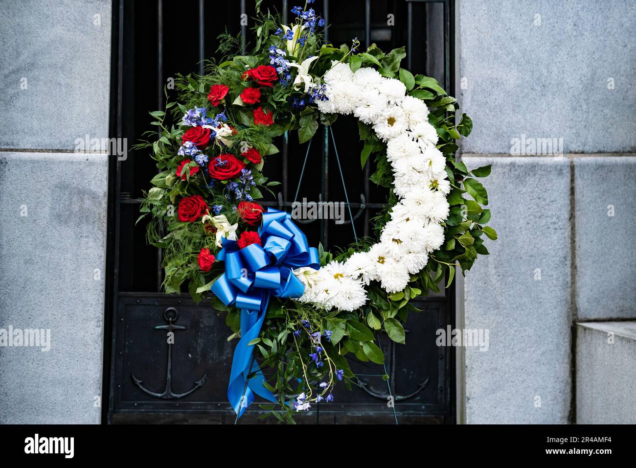 A ceremony commemorating the 125th anniversary of the sinking of the ...