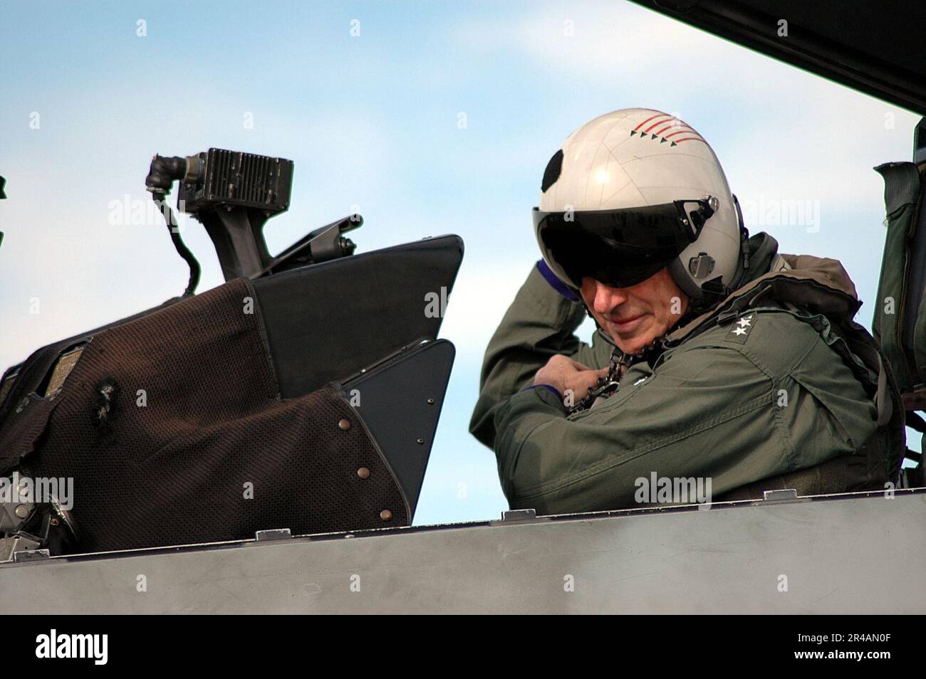 US Navy Commander, U.S. Fleet Forces Command, Adm. William J. Fallon ...