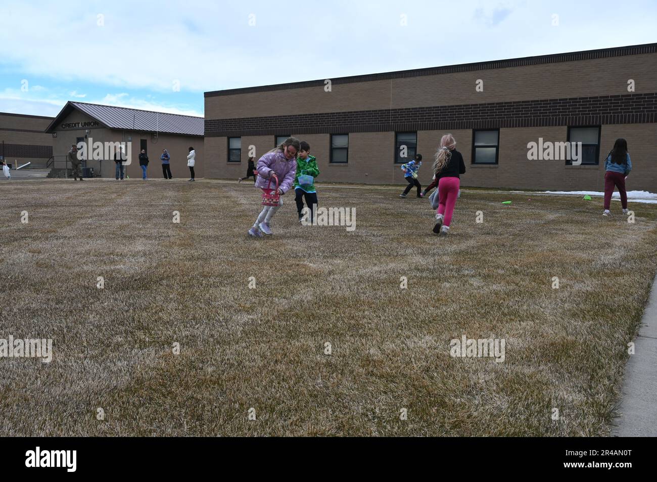 Children of the members of the 120th Airlift Wing go Easter egg hunting ...