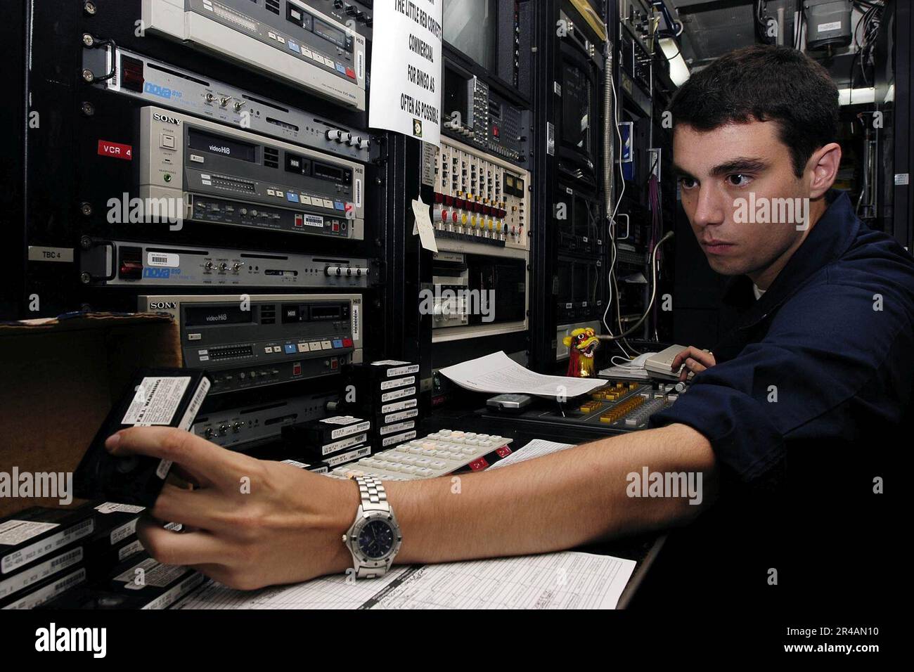 US Navy Journalist Stock Photo - Alamy