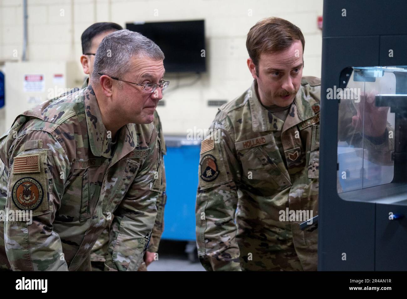U.S. Air Force TSgt. Keith Holland, an aircraft metals technology ...
