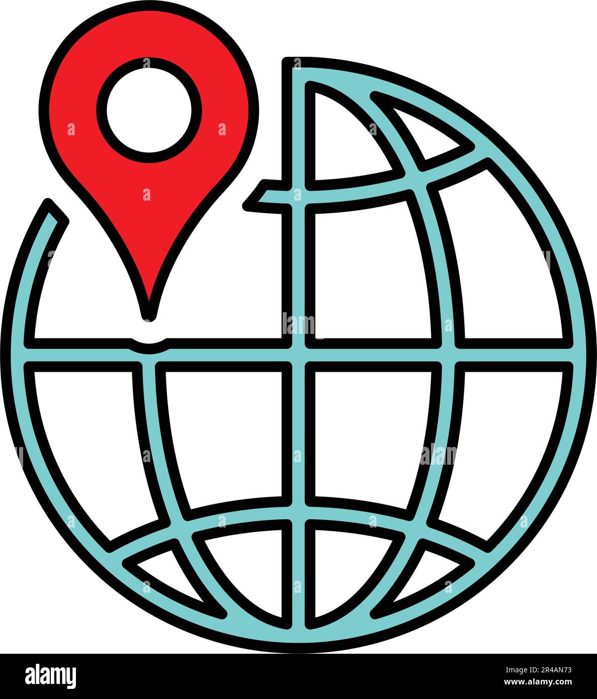 Globe, gps, map, seo, location icon - Beautiful vector design. Perfect ...