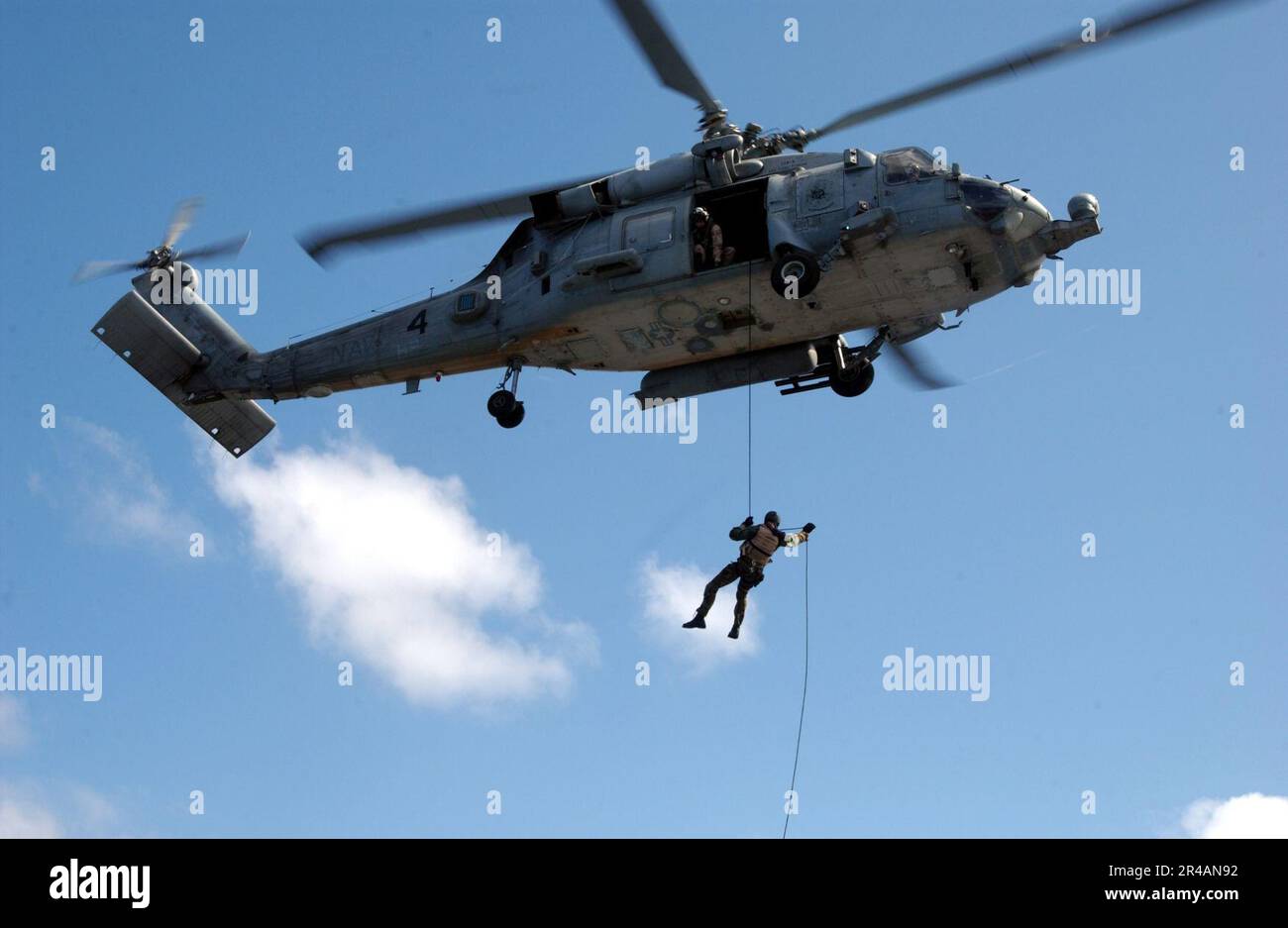 US Navy Sailors assigned to Explosive Ordnance Disposal Mobile Unit ...