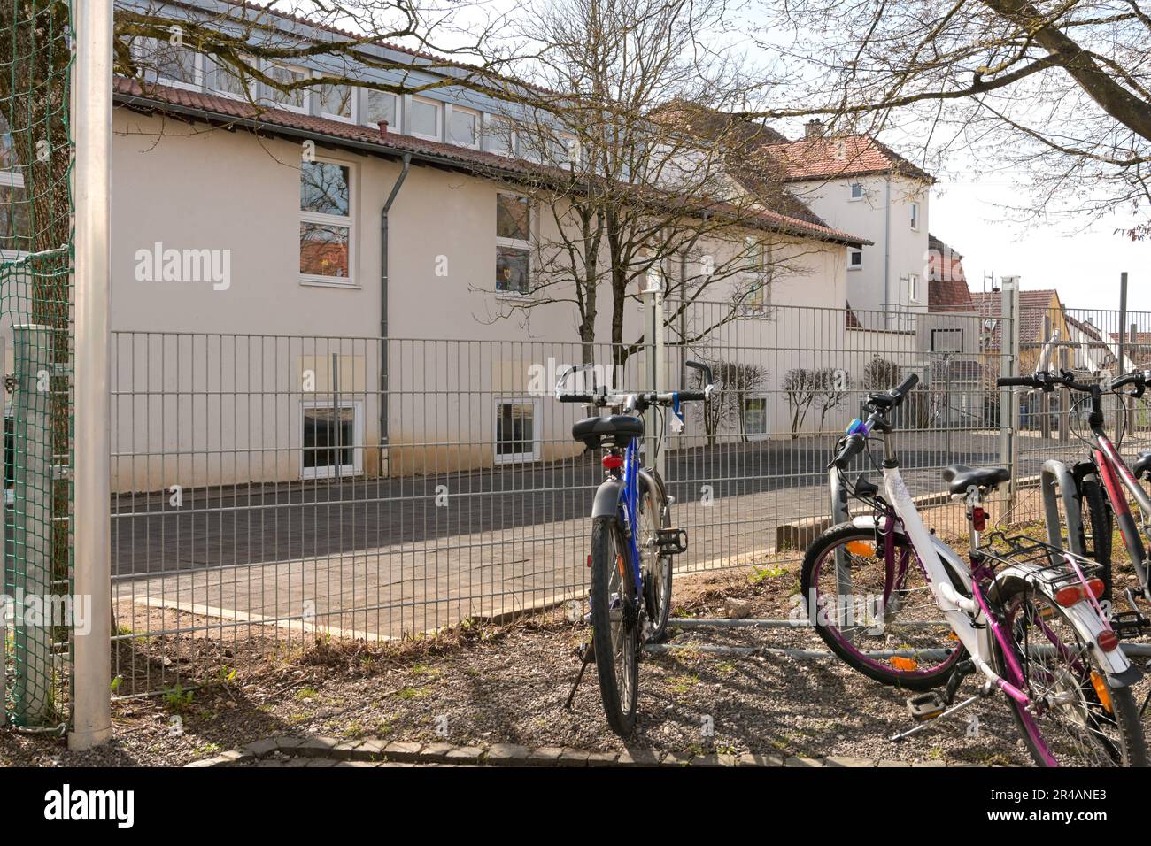 German school building entry hi-res stock photography and images - Alamy