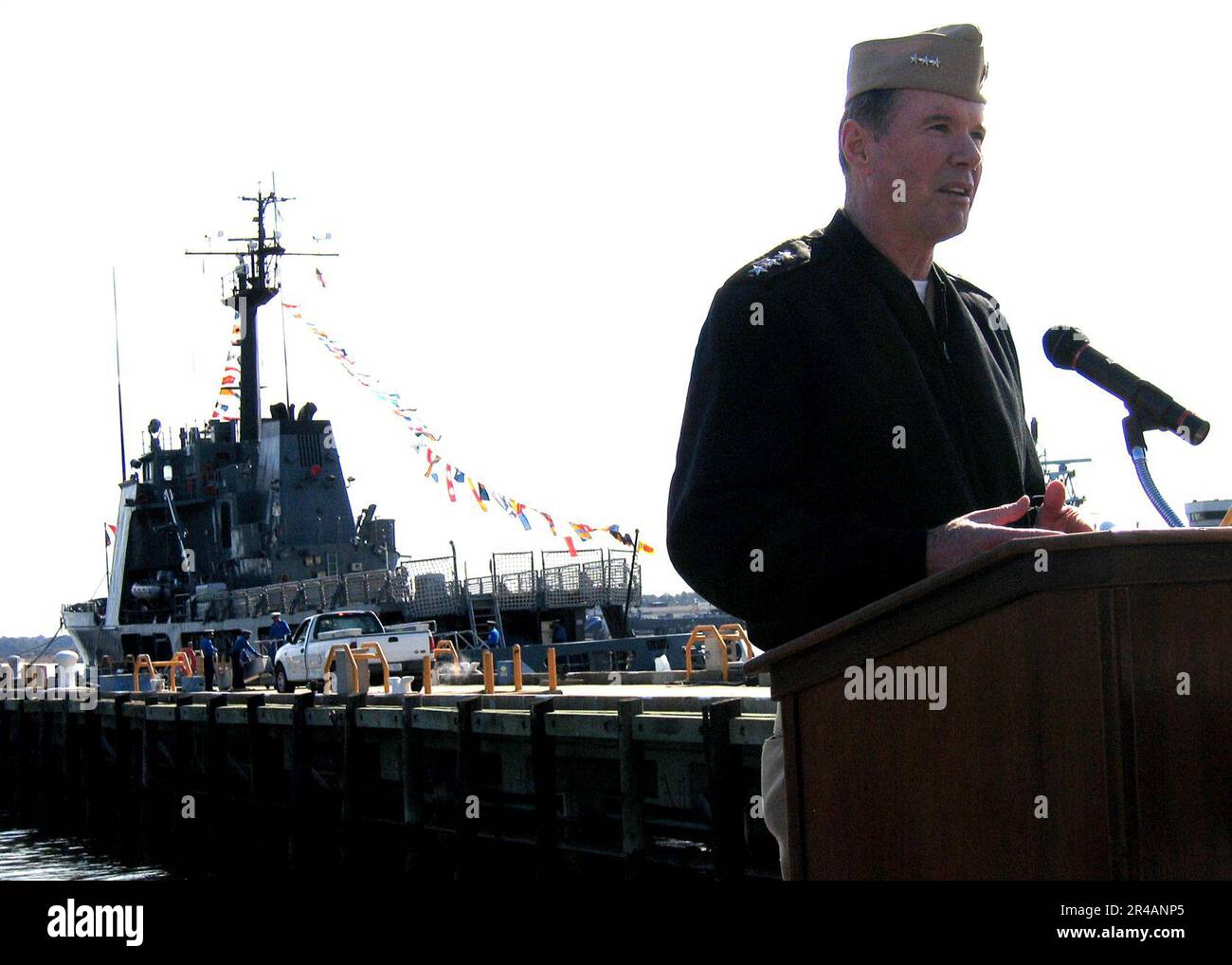 US Navy Commander, U.S. Second Fleet-NATO Striking Fleet Atlantic, Vice ...