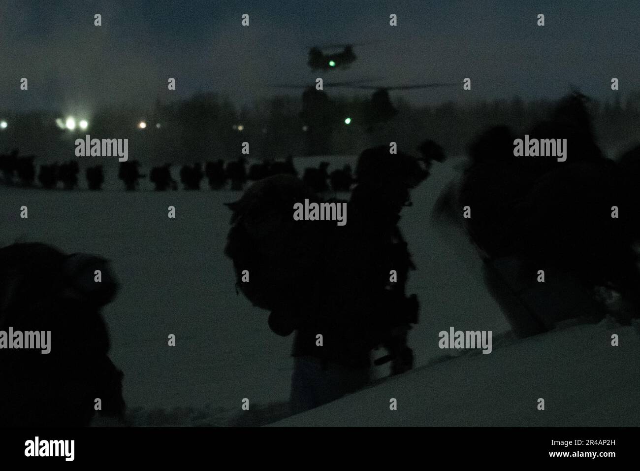 U.S. Army paratroopers assigned to the 2nd Infantry Brigade Combat Team ...