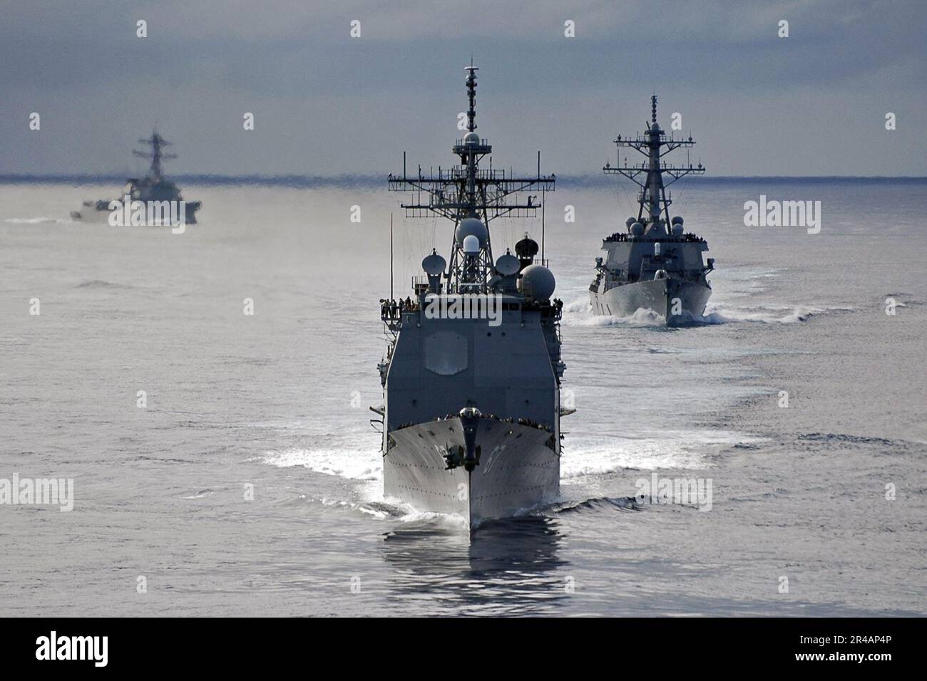US Navy The ships of Commander Destroyer Squadron Nine (CDS-9), from ...